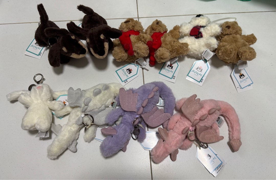 Jellycat Keychains BN, Hobbies & Toys, Toys & Games on Carousell