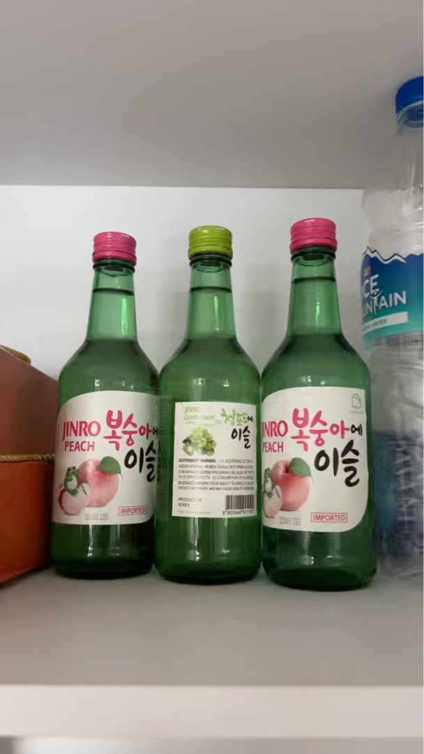 Jinro Soju - Refreshing Korean Alcoholic Beverage, Food & Drinks, Alcoholic Beverages on Carousell