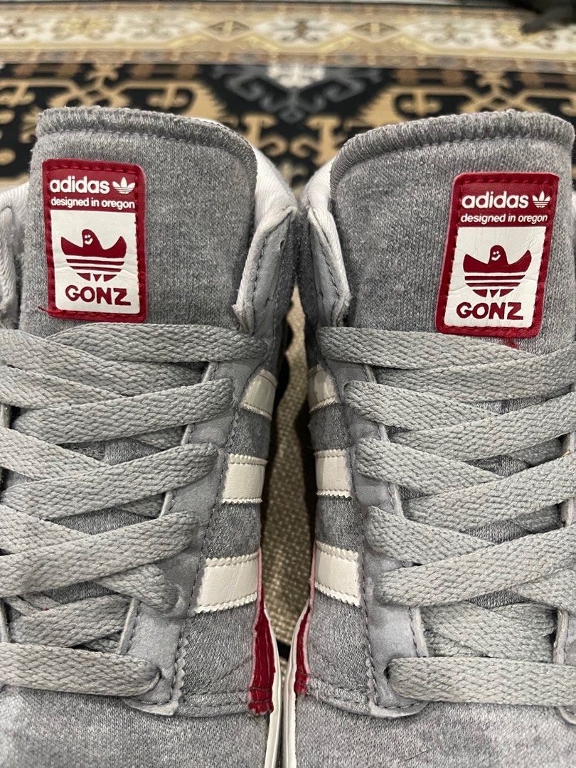 Kasut Adidas Original Vulc Mid Mark Gonzales, Men's Fashion, Footwear ...