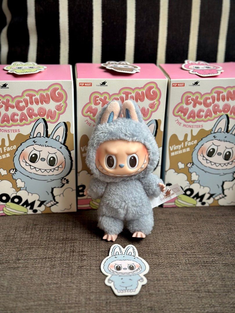 LABUBU V1 (EXCITING MACARON)- 100% ORIGINAL, Hobbies & Toys, Toys & Games on Carousell