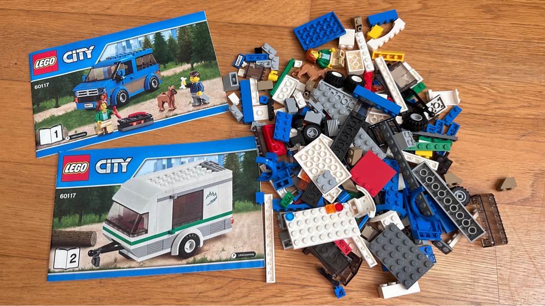 LEGO CITY VAN&CARAVAN 60117, Hobbies & Toys, Toys & Games on Carousell