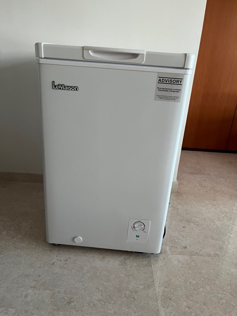 LeMaison 100L Chest Freezer, TV & Home Appliances, Kitchen Appliances ...
