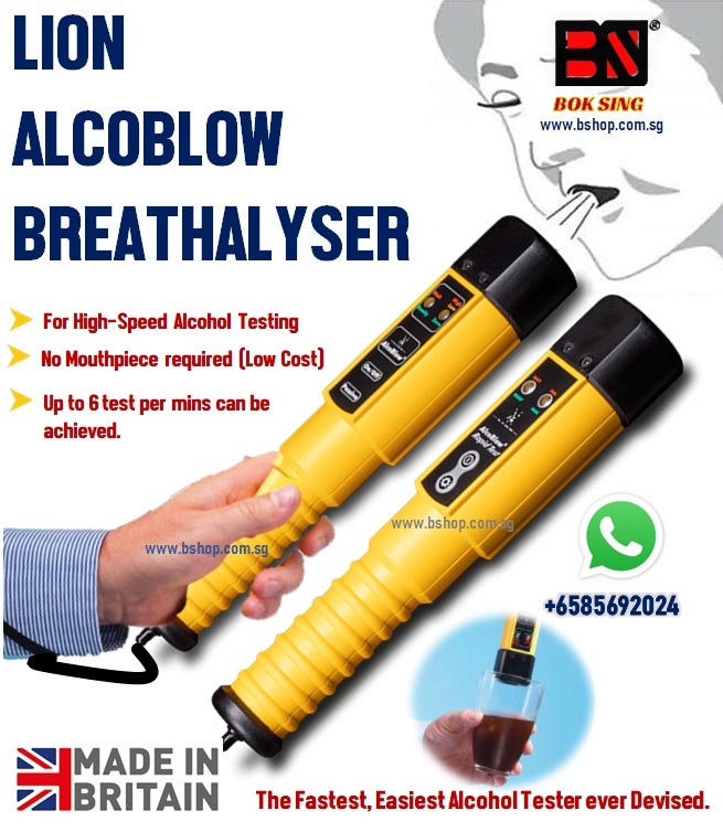 LION ALCOBLOW BREATHALYZER/ ALCOBLOW PROFESSIONAL ALCOHOL TESTER ...