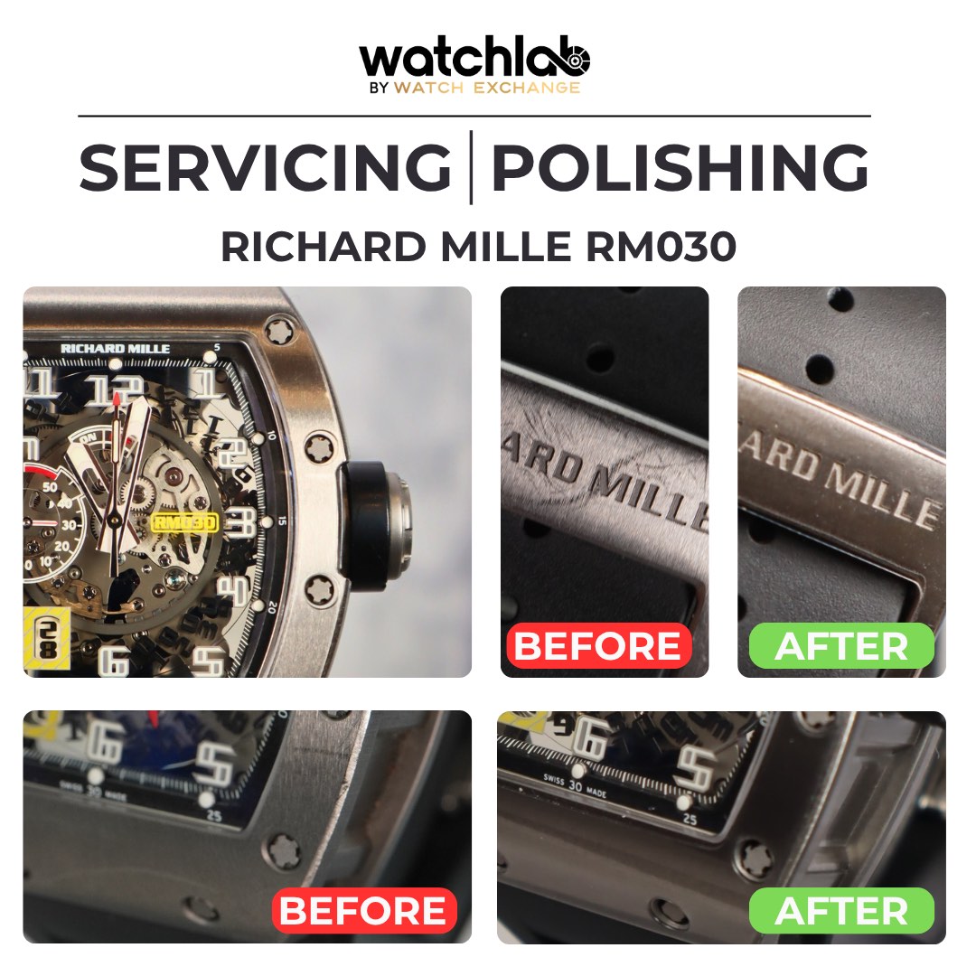 Luxury Watch Servicing & Professional Polishing, Richard Mille RM ...
