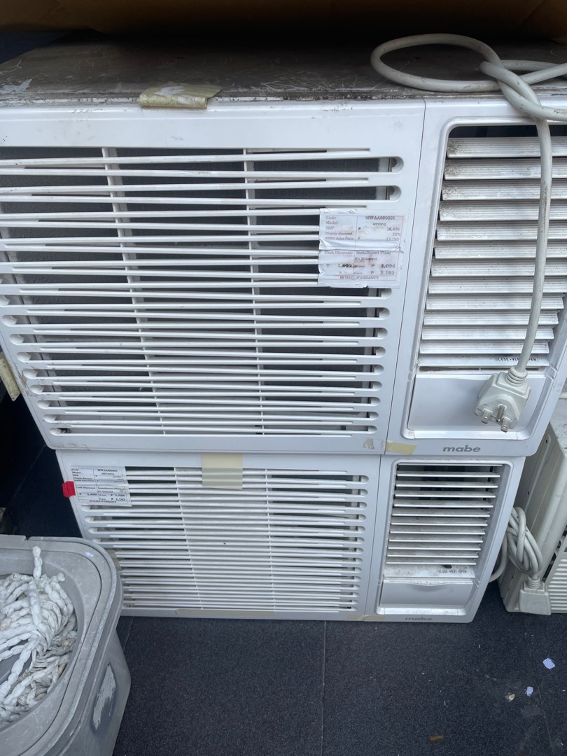 Mabe Aircon Window Type, TV & Home Appliances, Air Conditioning and ...
