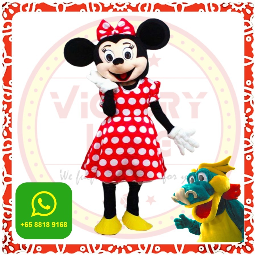 Minnie Mouse Mascot costume, Hobbies & Toys, Stationery & Craft ...