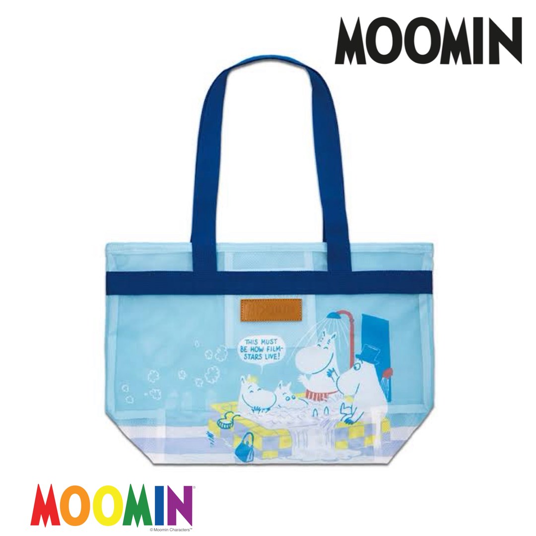 MOOMIN Mesh Tote Bag, Hobbies & Toys, Memorabilia & Collectibles, Fan ...