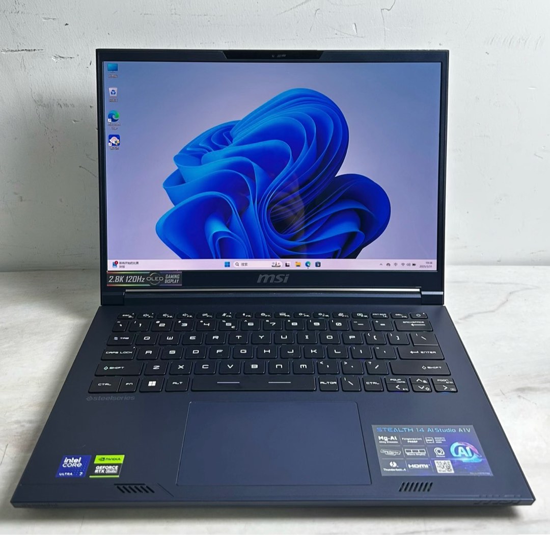 MSI studio 14 ai laptop RTX4060, 電腦＆科技, 手提電腦 - Carousell