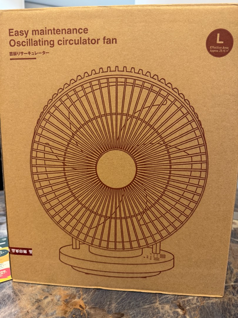 Muji fan, Furniture & Home Living, Lighting & Fans, Fans on Carousell