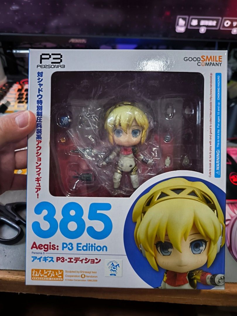 Nendoroid 385 Aegis Persona 3 Edition, Hobbies & Toys, Toys & Games on ...