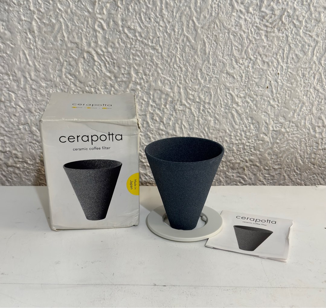 New Cerapotta Ceramic Coffee Filter, Furniture & Home Living, Kitchenware & Tableware, Coffee ...