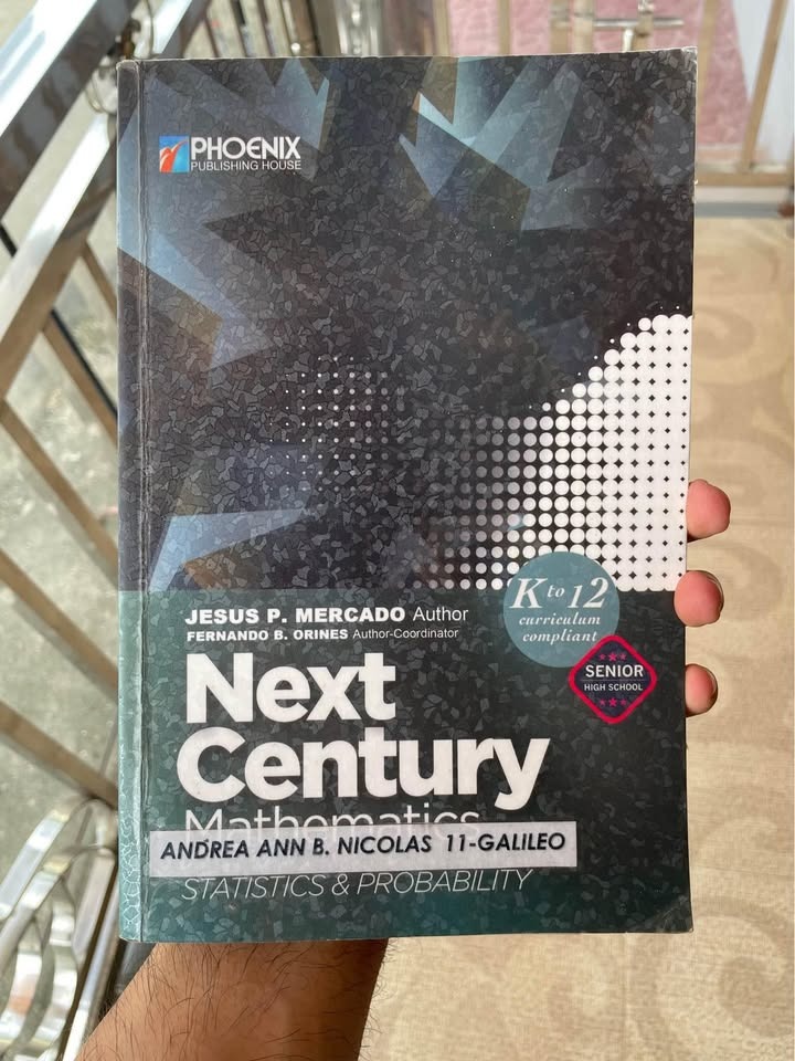 Next Century Mathematics/ Statistics and Probability book(Senior high ...