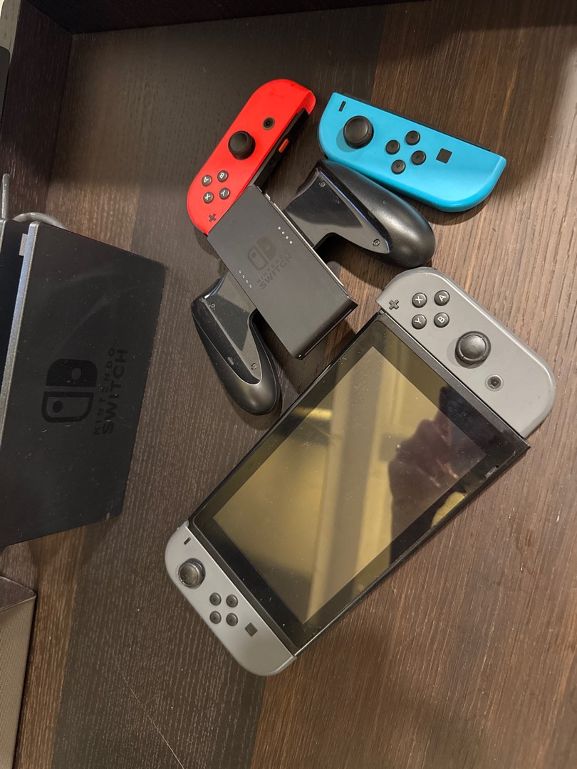 Nintendo Switch Console gen 2 with extra controls , Video Gaming, Video ...