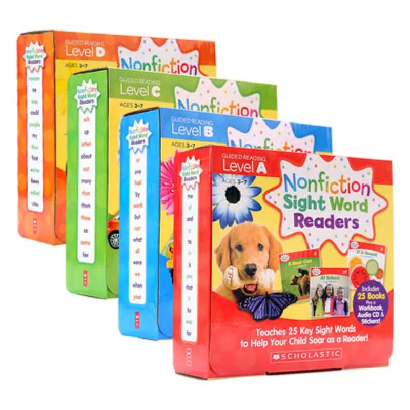 Nonfiction Sight Word Readers (Levels A to D) (100 Books), Hobbies ...