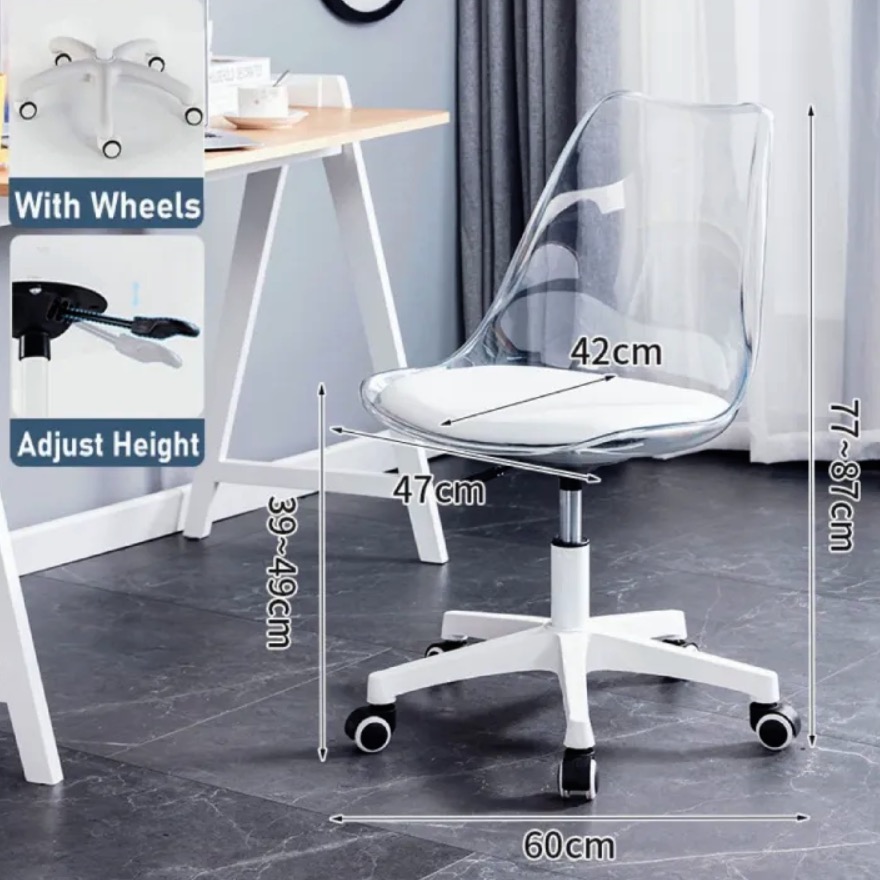 Office Work Chair | Modern Study Chair | Swivel Task Chair | Adjustable ...