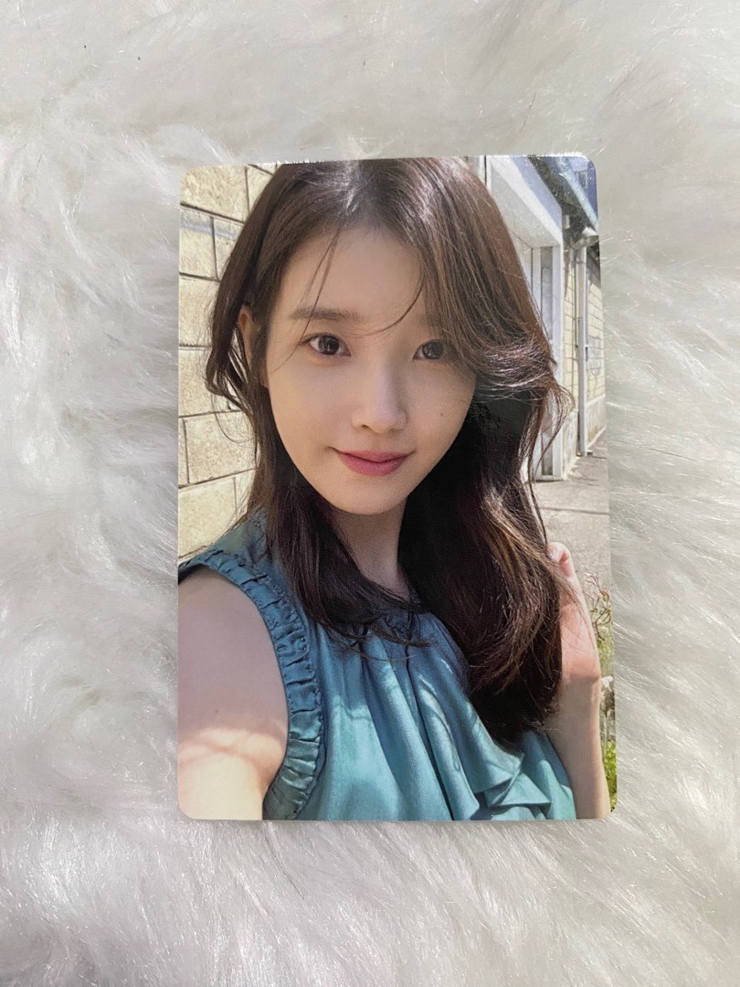 OFFICIAL IU Photocard IU A Flower Bookmark Photocard IU album photocard ...