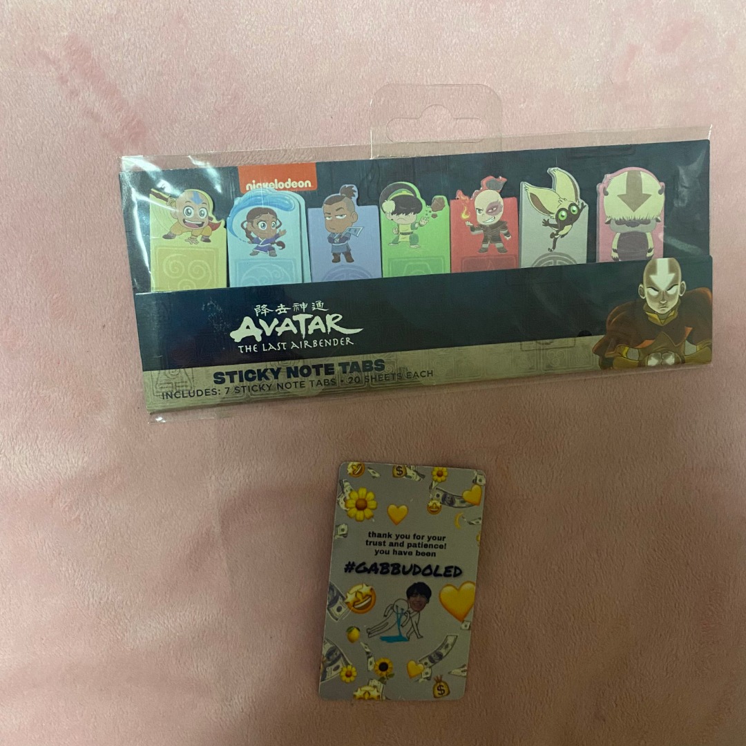 [Official Merch] Avatar The Last Airbender Sticky Note Tabs - ATLA ...