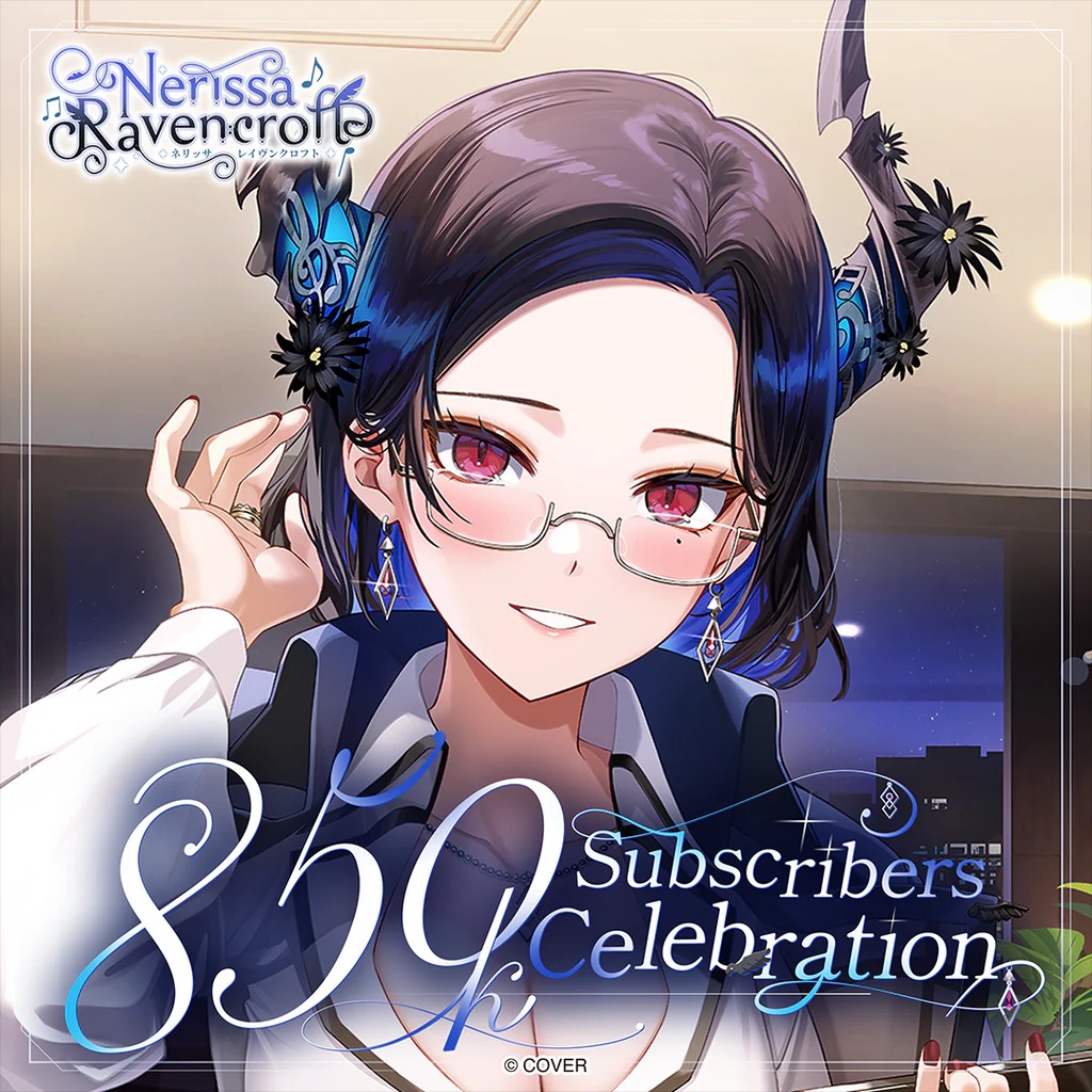 [PO till 22 June 2025] Hololive Nerissa Ravencroft 850K Subscribers ...