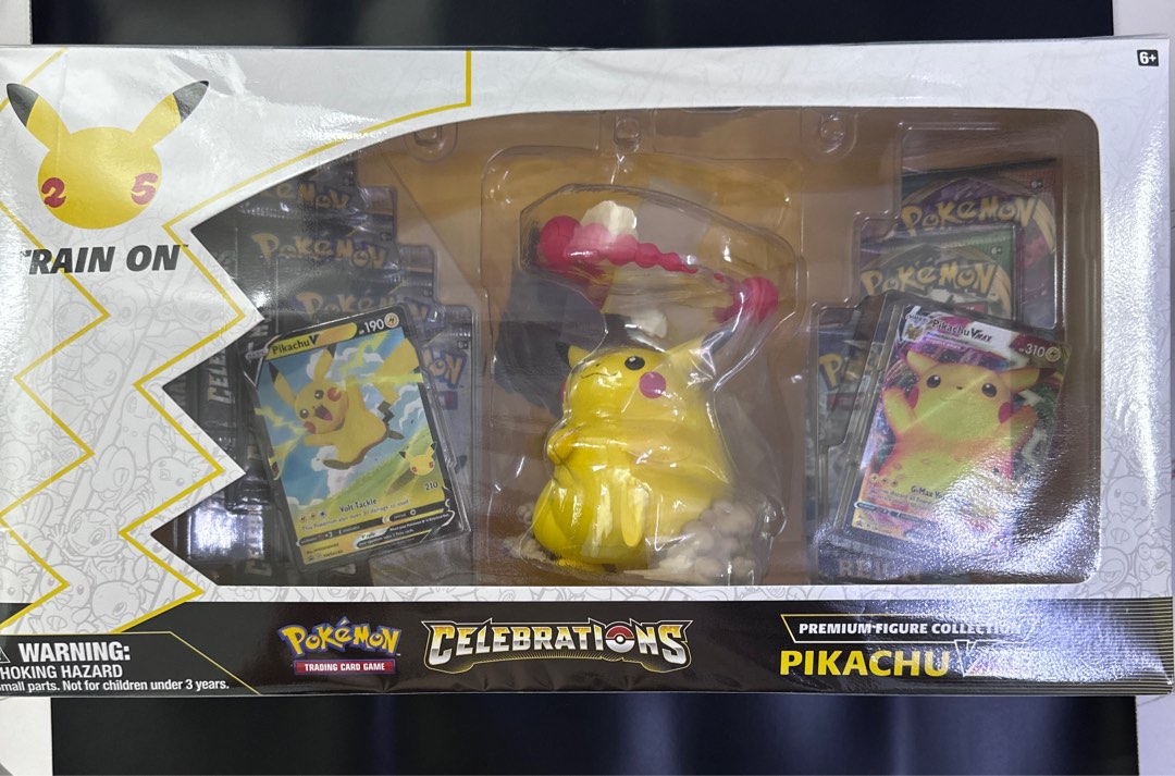 POKEMON CELEBRATIONS PIKACHU PREMIUM FIGURE COLLECTION, Hobbies & Toys ...