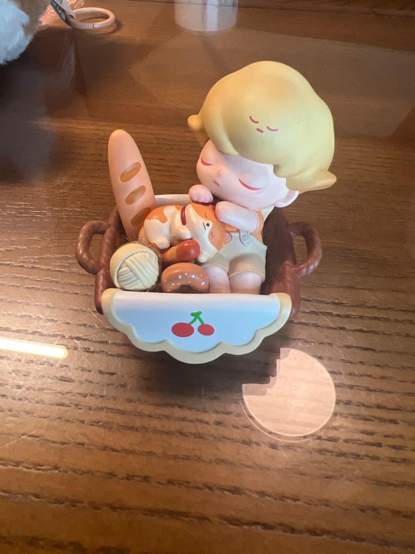 POP MART bread basket Dimoo, Hobbies & Toys, Toys & Games on Carousell