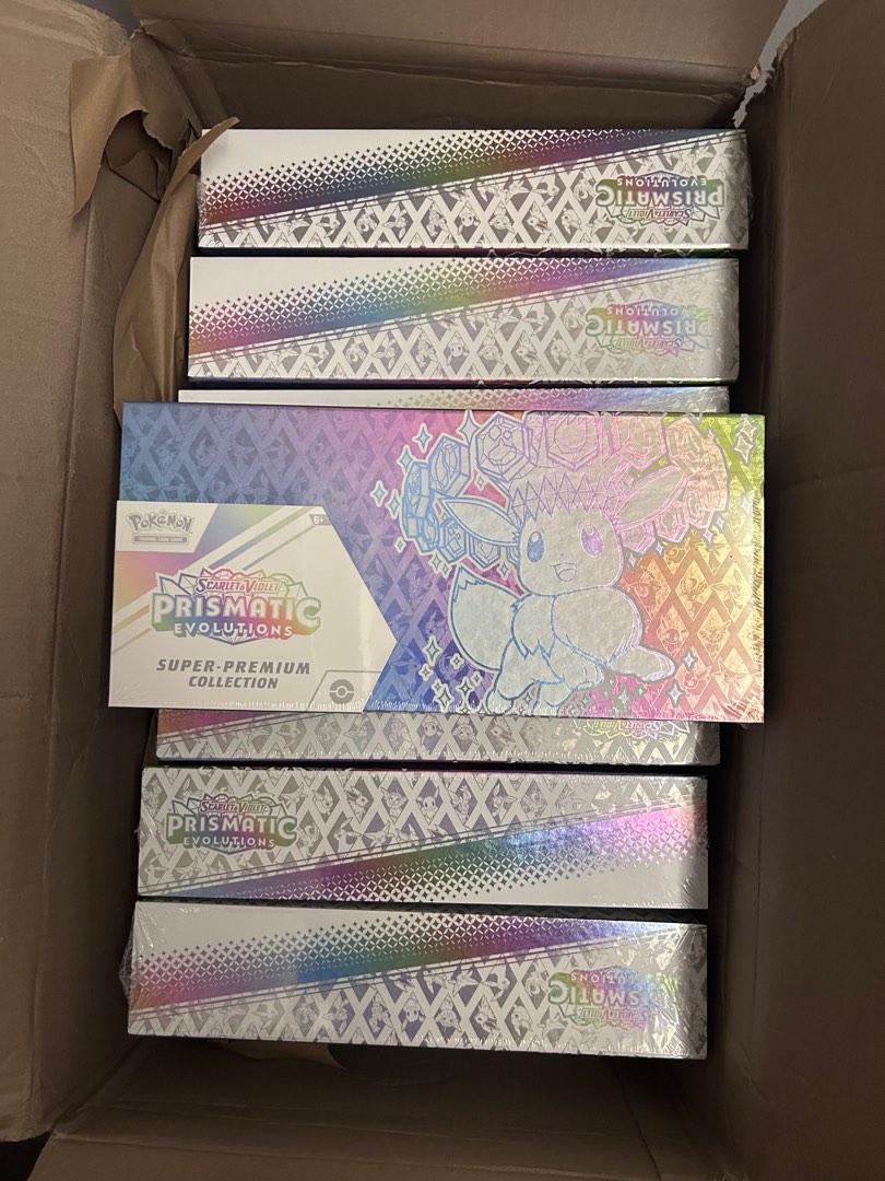 Prismatic Evolutions SPC (Shrinked), Hobbies & Toys, Toys & Games on ...