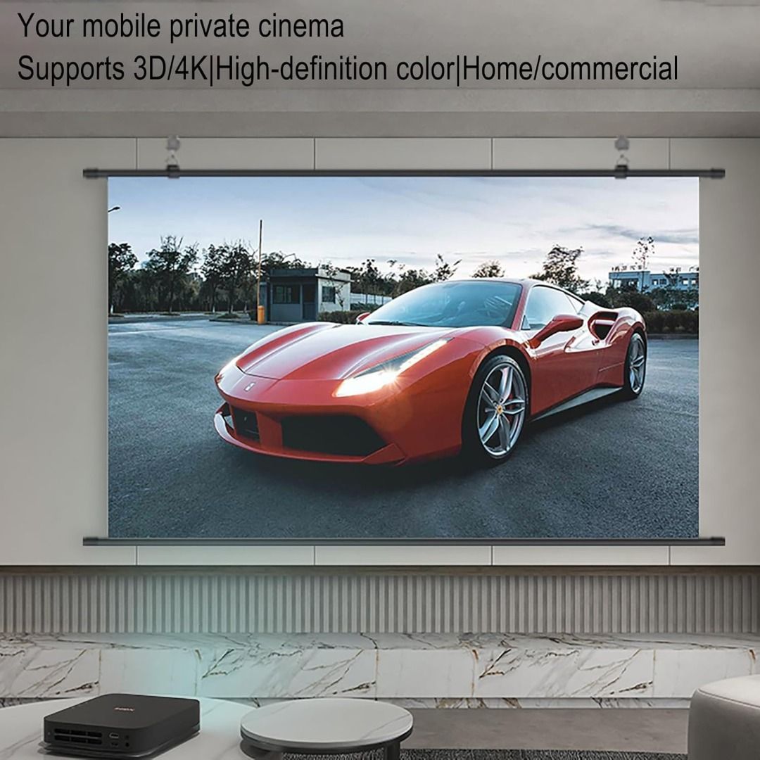 Metal Anti-Light Projector Screen Nano Anti-Glare 納米金屬塗層, 超高清抗光(8K /4K ...