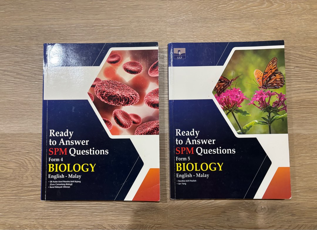 Ready To Answer SPM Questions Biology Form 4/5, Hobbies & Toys, Books ...