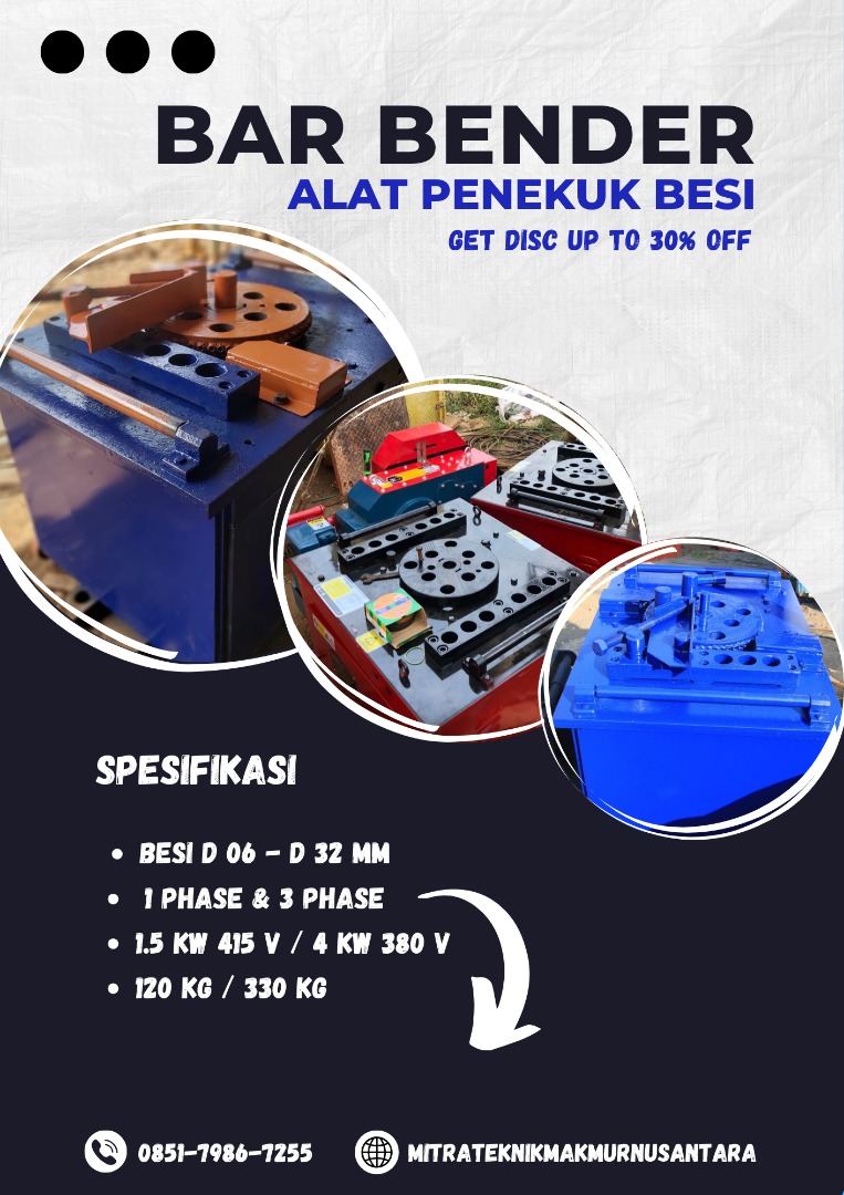 Rental Sewa Bar Bender Asahan | Bar Bender Electric Termurah (Alat ...