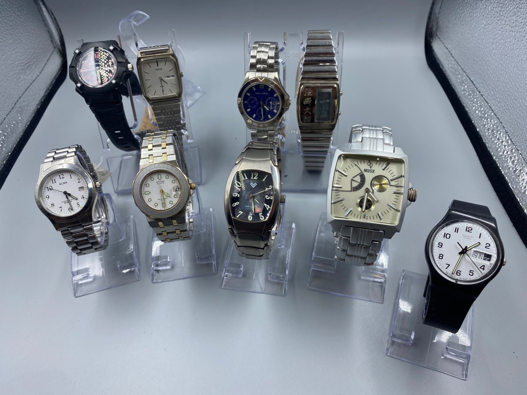 Ricoh , alba , swatch , fossil, Men's Fashion, Watches & Accessories ...