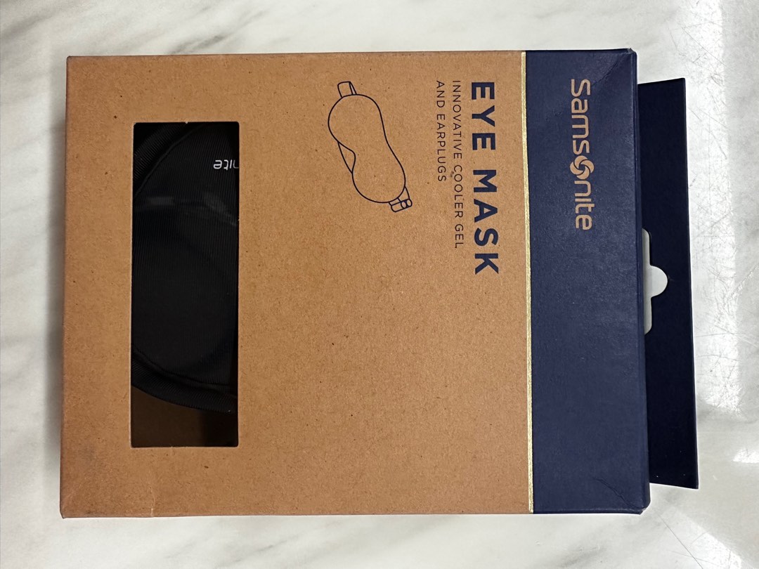 Samsonite Eye Mask Innovative Cooler Gel and Earplugs, Hobbies & Toys ...
