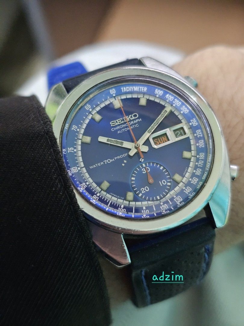 Seiko Chronograph Automatic, Luxury, Watches on Carousell