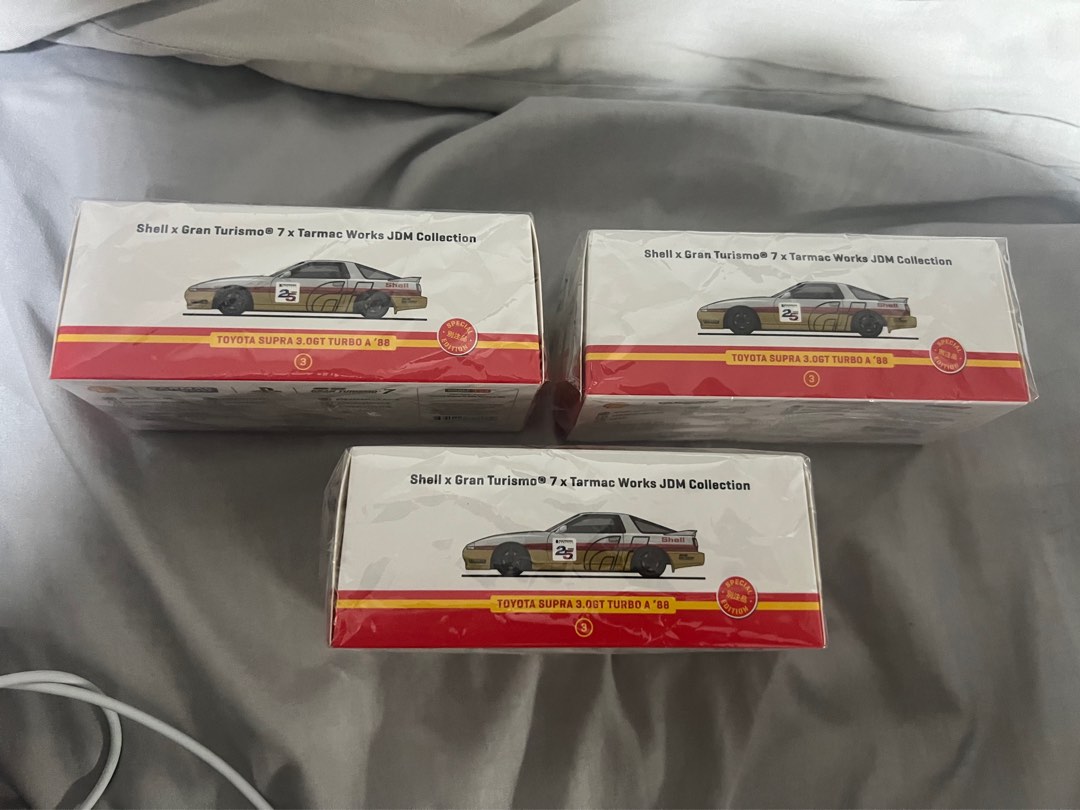Shell X tarmac works x GT7 Toyota Supra A70, Hobbies & Toys, Toys ...