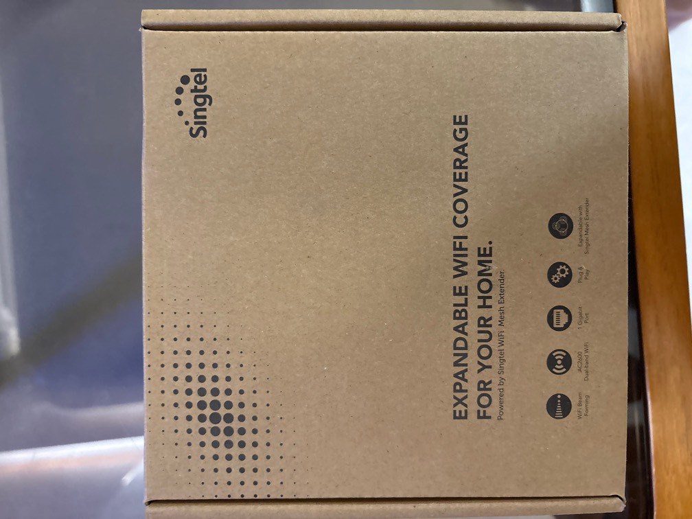 Singtel Mesh Extender Single Pack on Carousell
