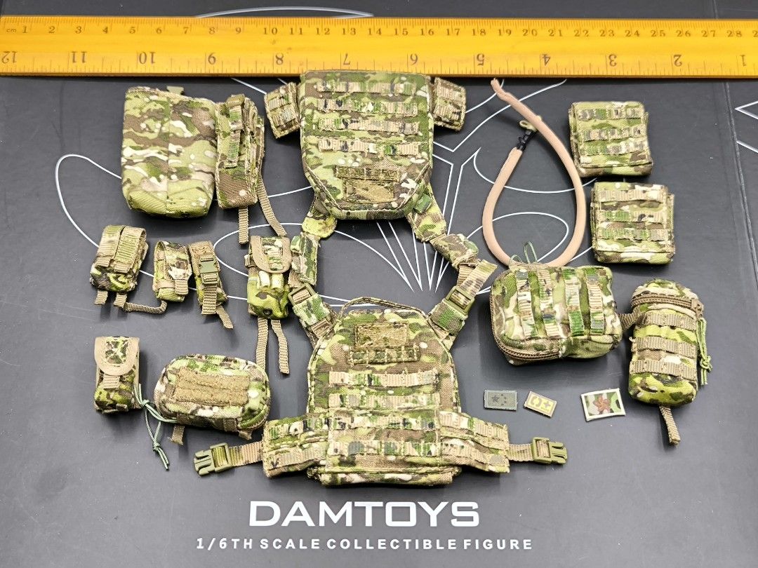 SOLDIER STORY 1/6 Toys SS097 HK SDU K9 - Tactical Vest, Hobbies & Toys ...