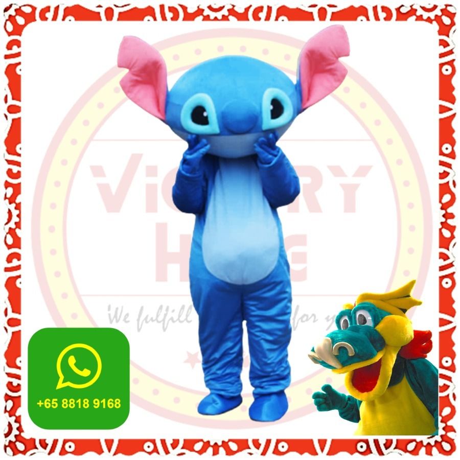 Stitch & Lilo Mascot costume, Hobbies & Toys, Occasions & Party ...