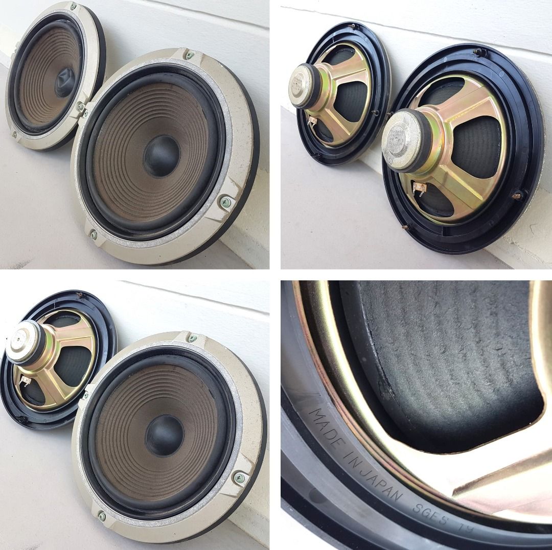 TECHNICS Speaker Woofers, 12” Loudspeaker Woofer, Stereo 200 Watts ...