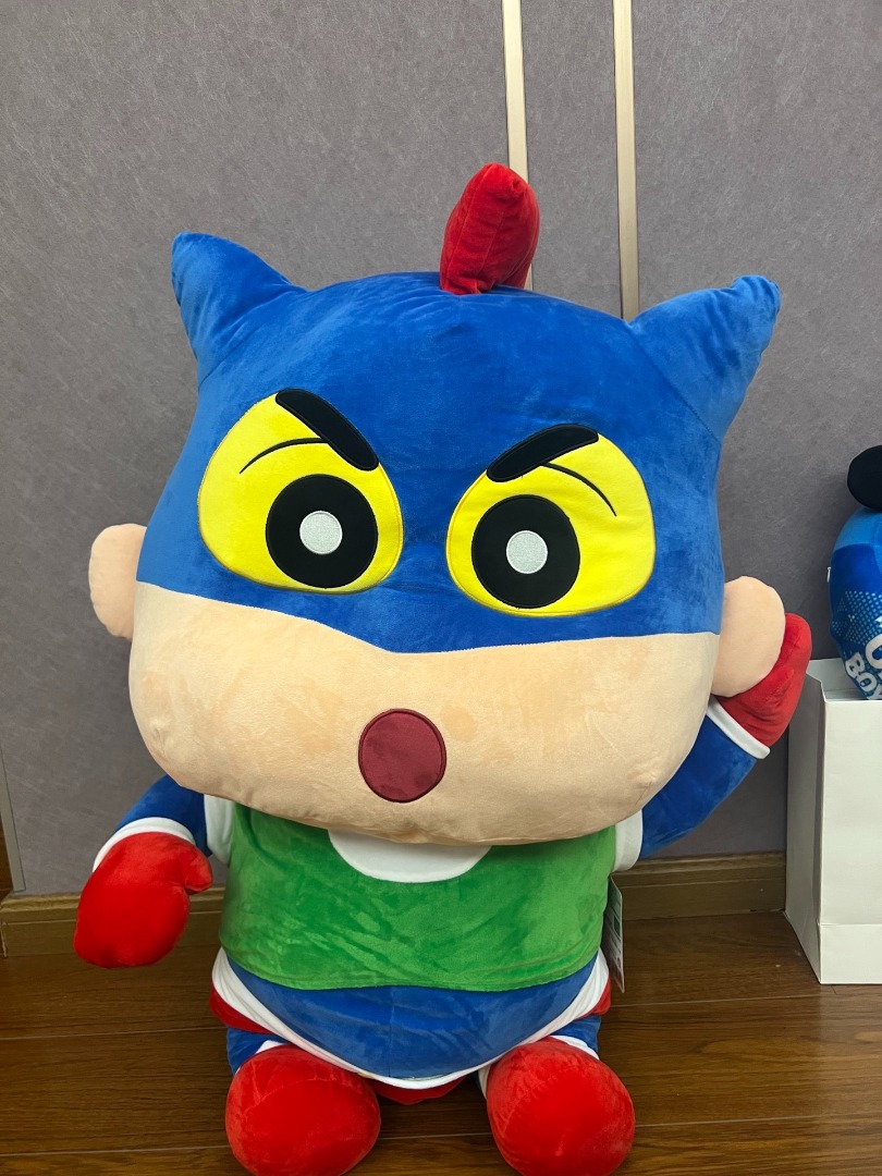 The new generation of large-sized crayon Shin-chan dynamic Superman ...