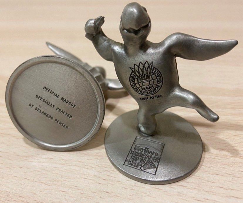 Thomas / Uber Cup 1988 Official Mascot Specially Crafted By Selangor ...