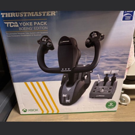 Thrustmaster Boeing Yoke Throttle, Video Gaming, Gaming Accessories ...