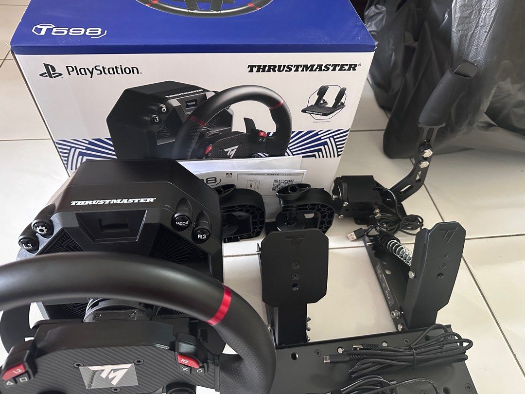 THRUSTMASTER T598 DIRECT DRIVE RACING WHEEL, Video Gaming, Gaming ...