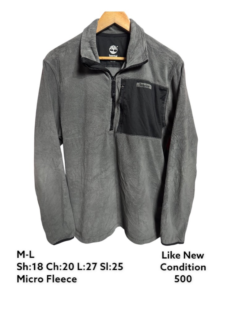 Timberland Half Zip Jacket, Men's Fashion, Coats, Jackets and Outerwear ...