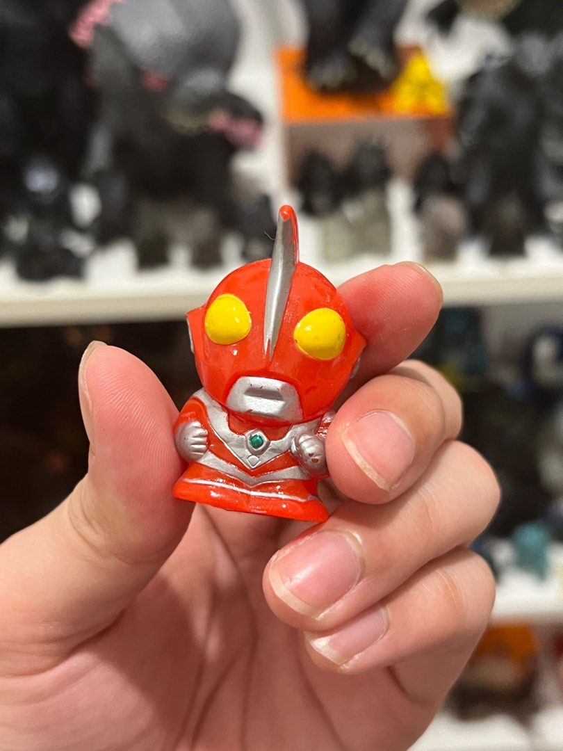 Ultraman Figure - 1998 Zearth - Bandai Finger Puppet Godzilla Kaiju 1.5 ...
