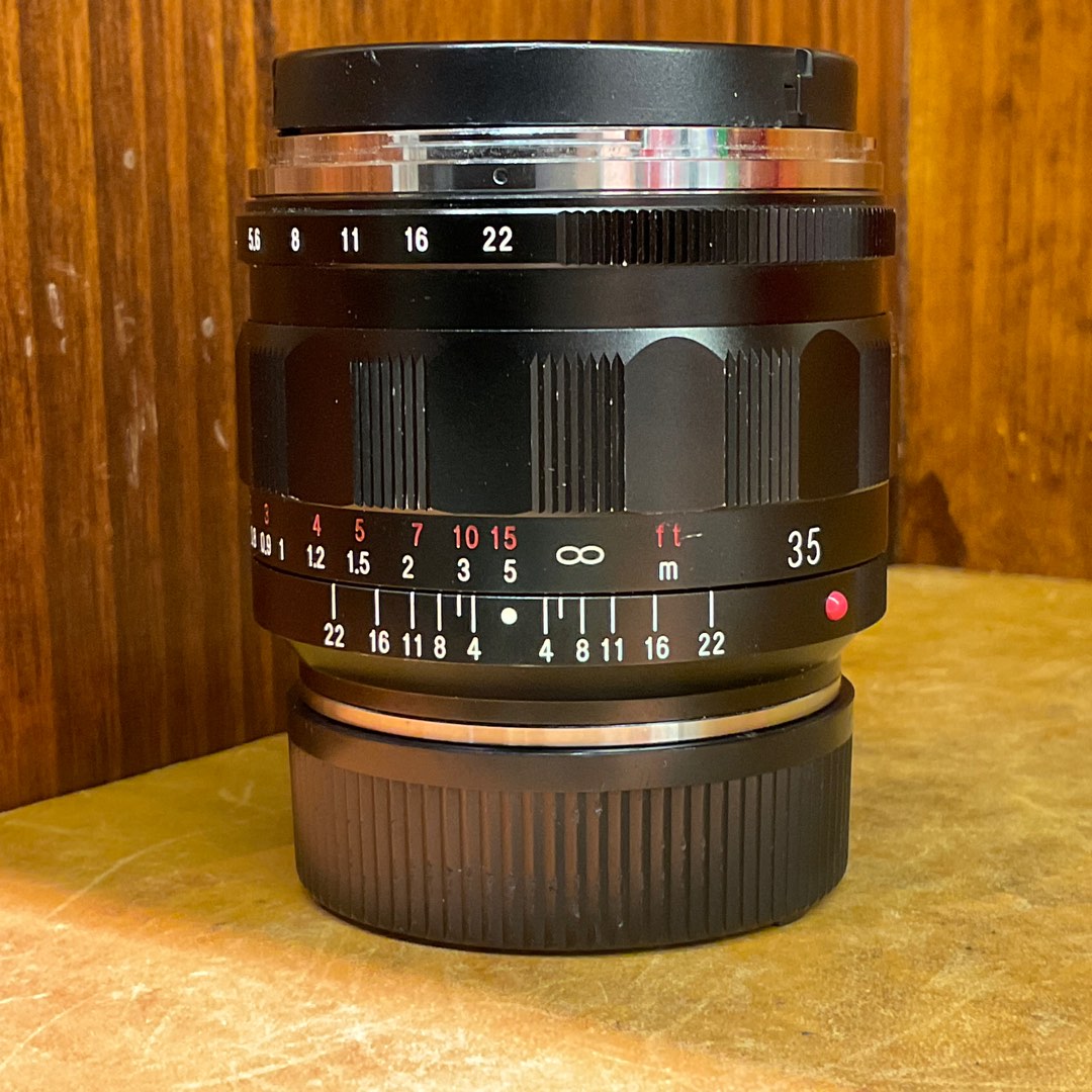 Voigtlander 35 F1.2 Nokton V3 VM (7251580) With Box, Photography, Lens & Kits on Carousell