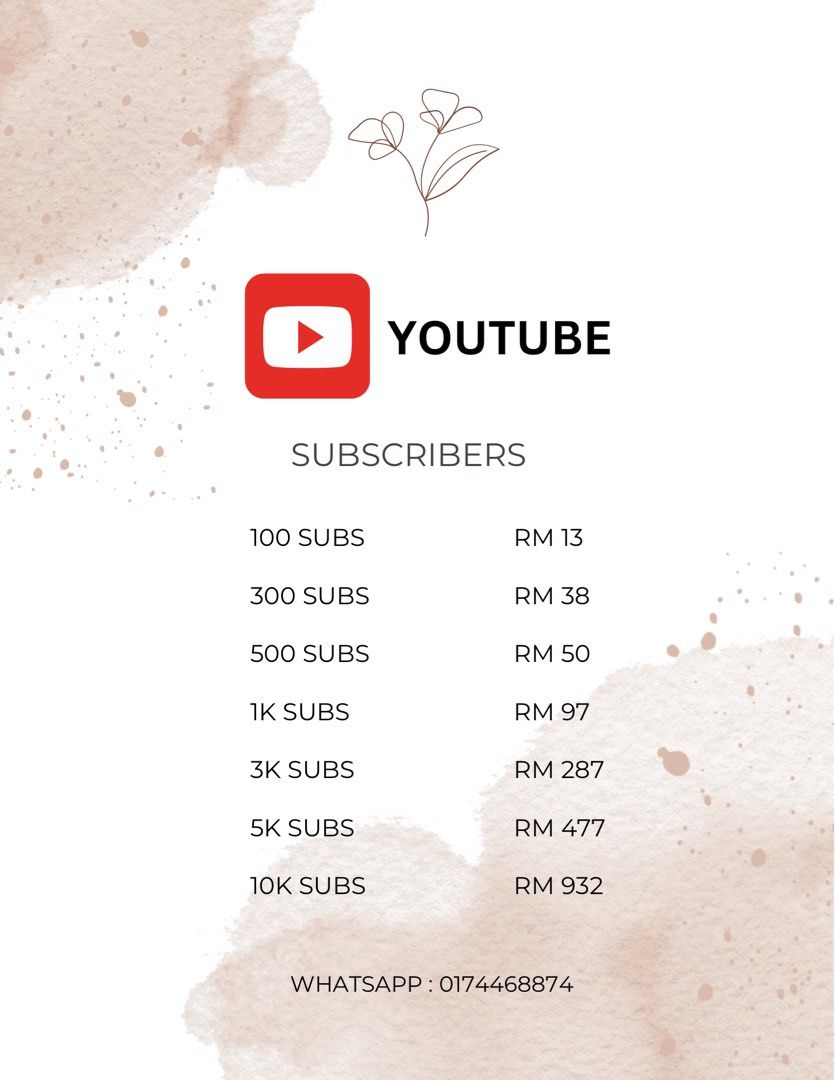 youtube subscribers boost laju, Announcements on Carousell