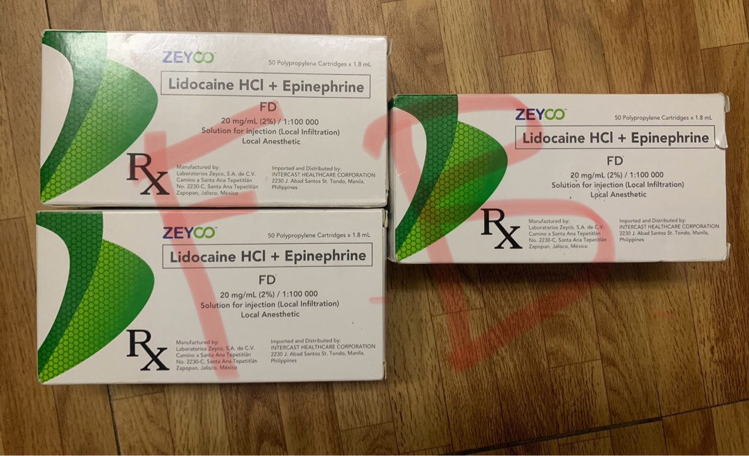 ZEYCO Lidocaine HCI + Epi - DENTAL USE (FOR SALE), Announcements on ...