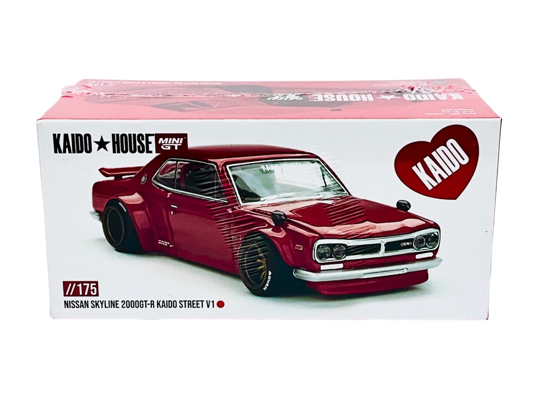 全新 未開封 Kaido House x MiniGT No. KHMG 175 Scale 1:64 1/64 比例 Mini GT 合 ...