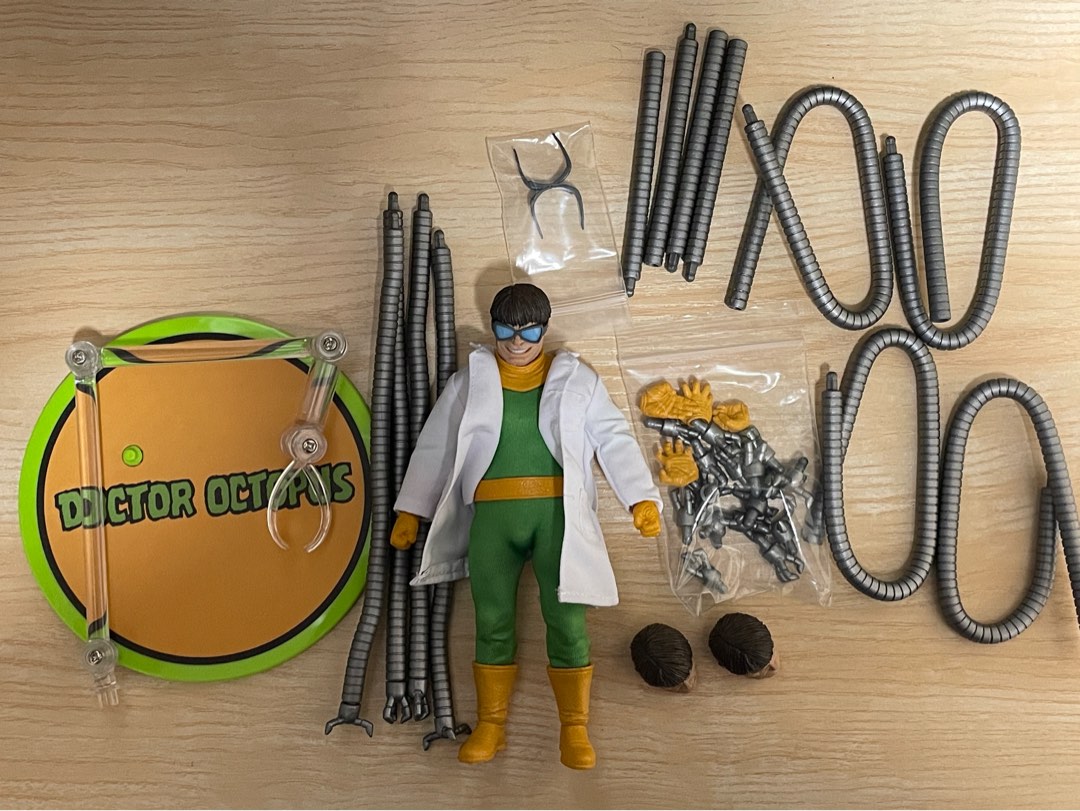 已開無盒 Mezco one:12 marvel Doctor Octopus Green Goblin 八爪魚博士 綠魔 marvel ...