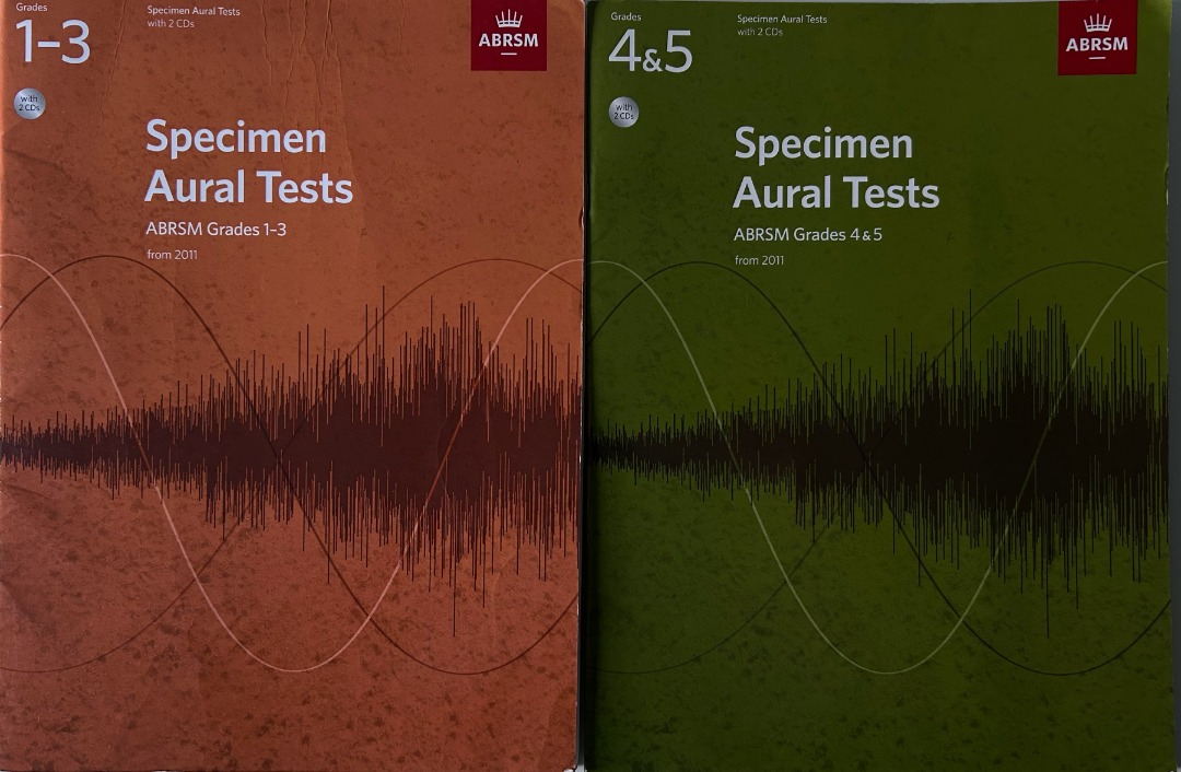 ABRSM Specimen Aural Tests Grades 1-3 & 4-5 (with CD), Hobbies & Toys ...