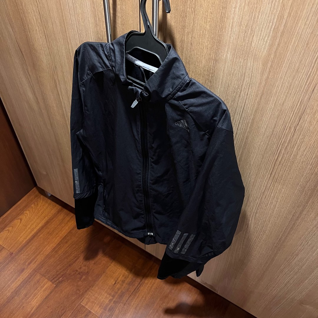 Adidas Reflective Running Jacket, Women's Fashion, Activewear on Carousell