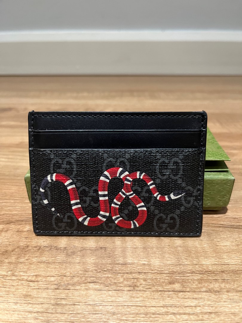 Authentic Gucci Snake Wallet (with official receipt from Gucci), Luxury ...